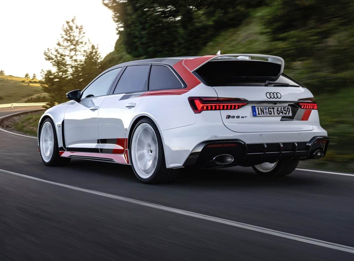 Final encore Audi RS6 Avant GT revealed as retro racing tribute