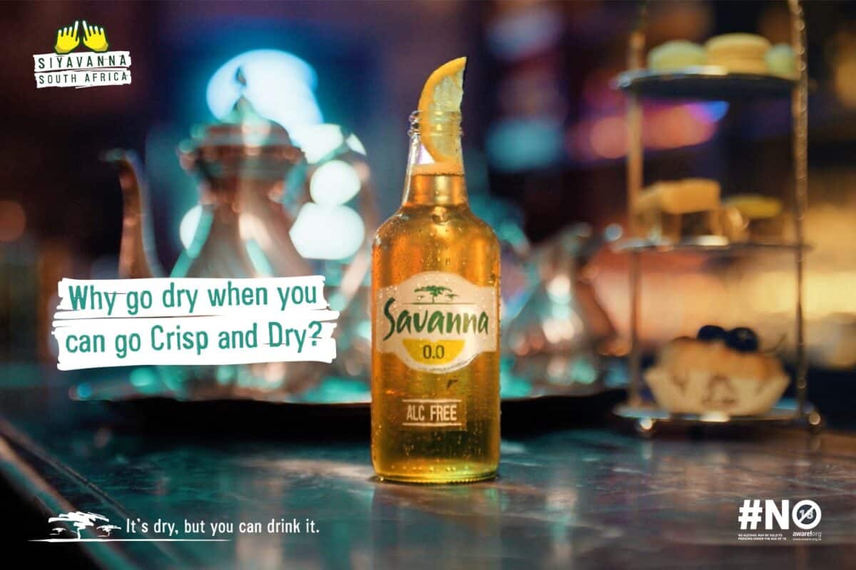 Tea for who? Why go Dry when you can go Crisp and Dry with Savanna 0.0% ...