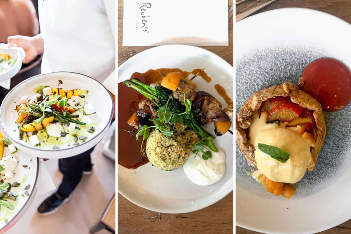 Sunday lunch: Chef Reuben Riffel’s 3-course stone fruit-inspired lunch