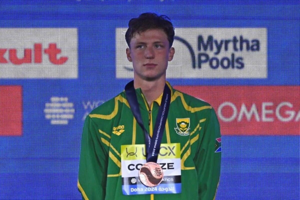 Pieter Coetze satisfied with bronze as he sets his sights on Paris ...