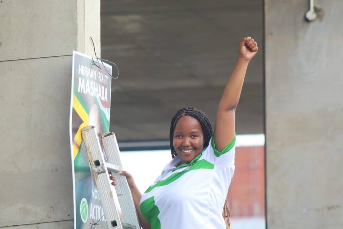 Boitumelo Molefe is voting for ActionSA for a promising future | The Citizen