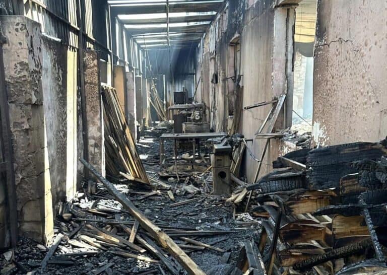 Three workers die in furniture factory fire | The Citizen