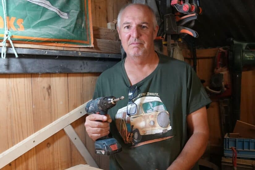 From chatterbox to hermit – and Mark Collett likes it that way