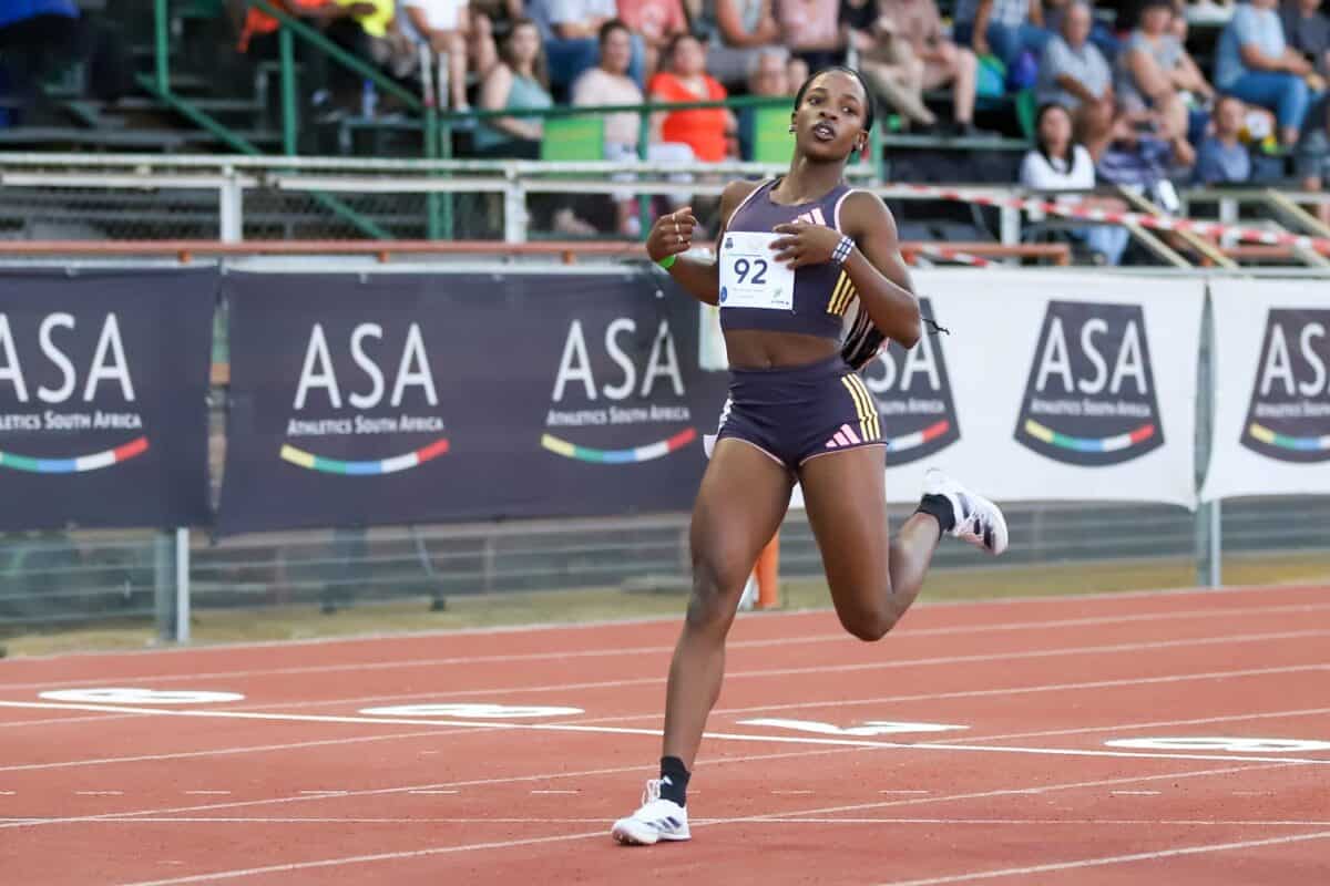 Back on track: Junior sprinter Viwe Jingqi has Olympics in her sights ...
