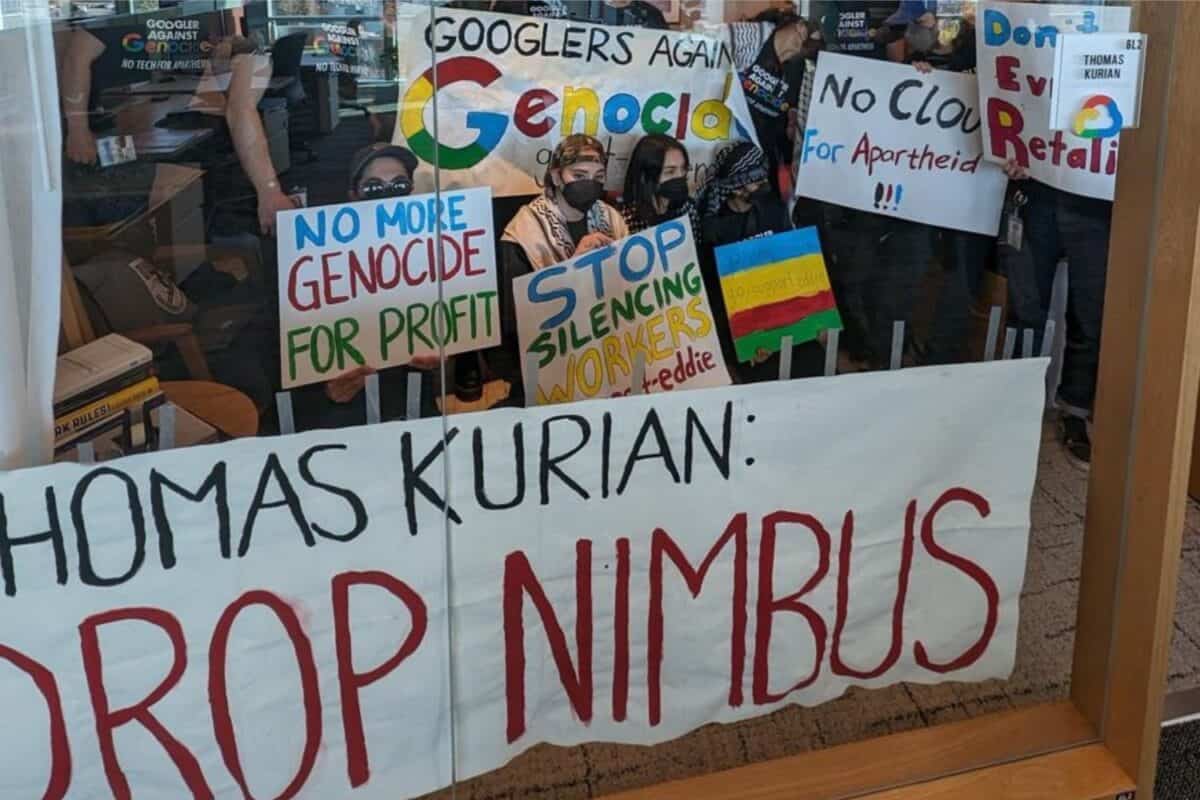 Google fires employees involved in protest over Israeli contract