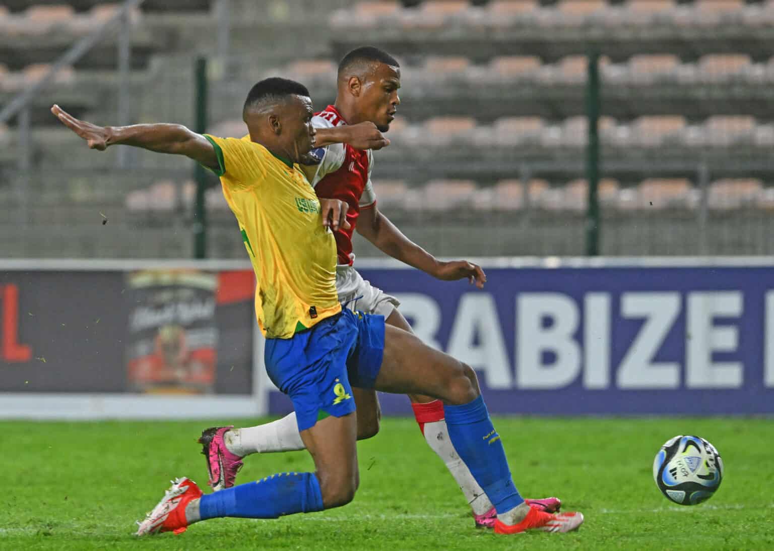 Sundowns' Mvala delighted with clean sheet against Spurs