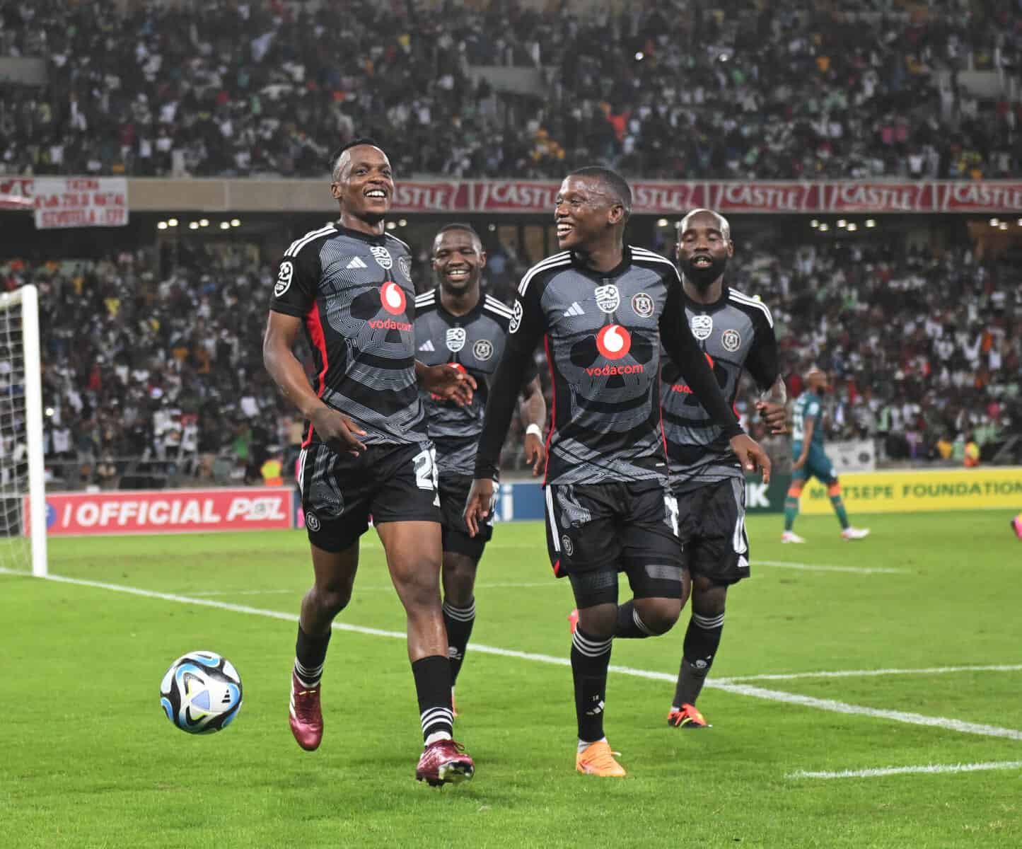 Dlamini and Maswanganyi net braces as Pirates beat AmaZulu to reach Cup ...