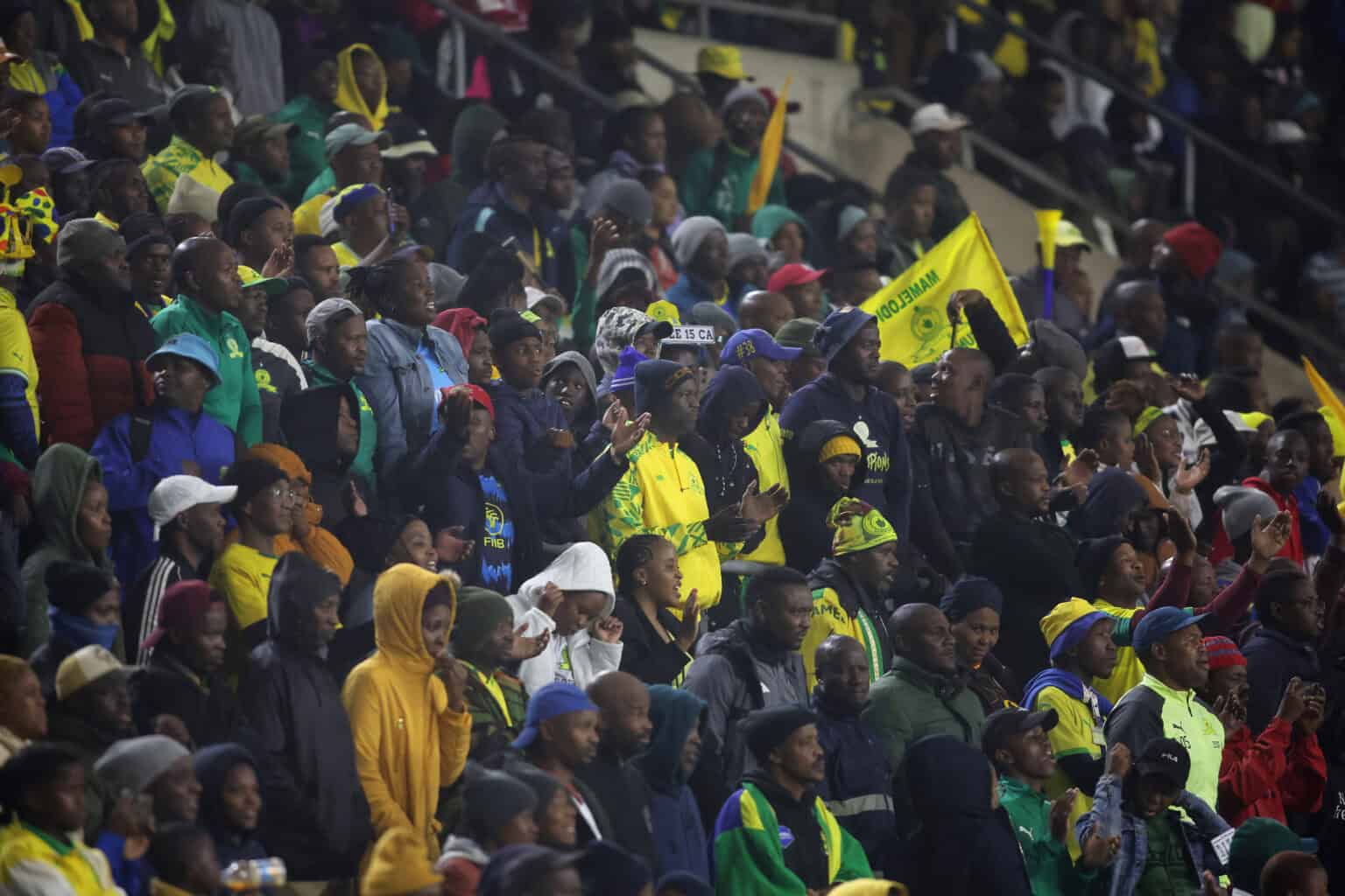 Sundowns fans tell Mokwena - 'We all love you and we're with you'