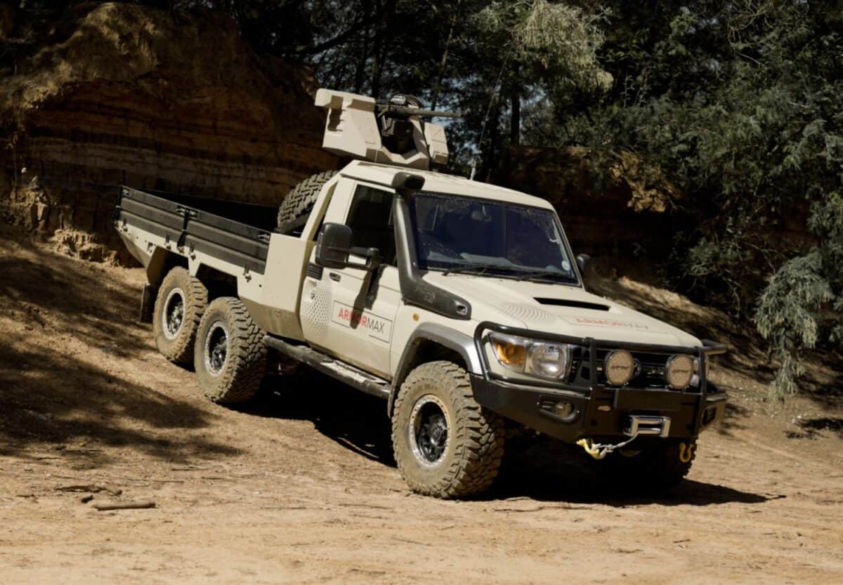 WATCH: Armed Land Cruiser blows Prado to smithereens (VIDEO) | The Citizen