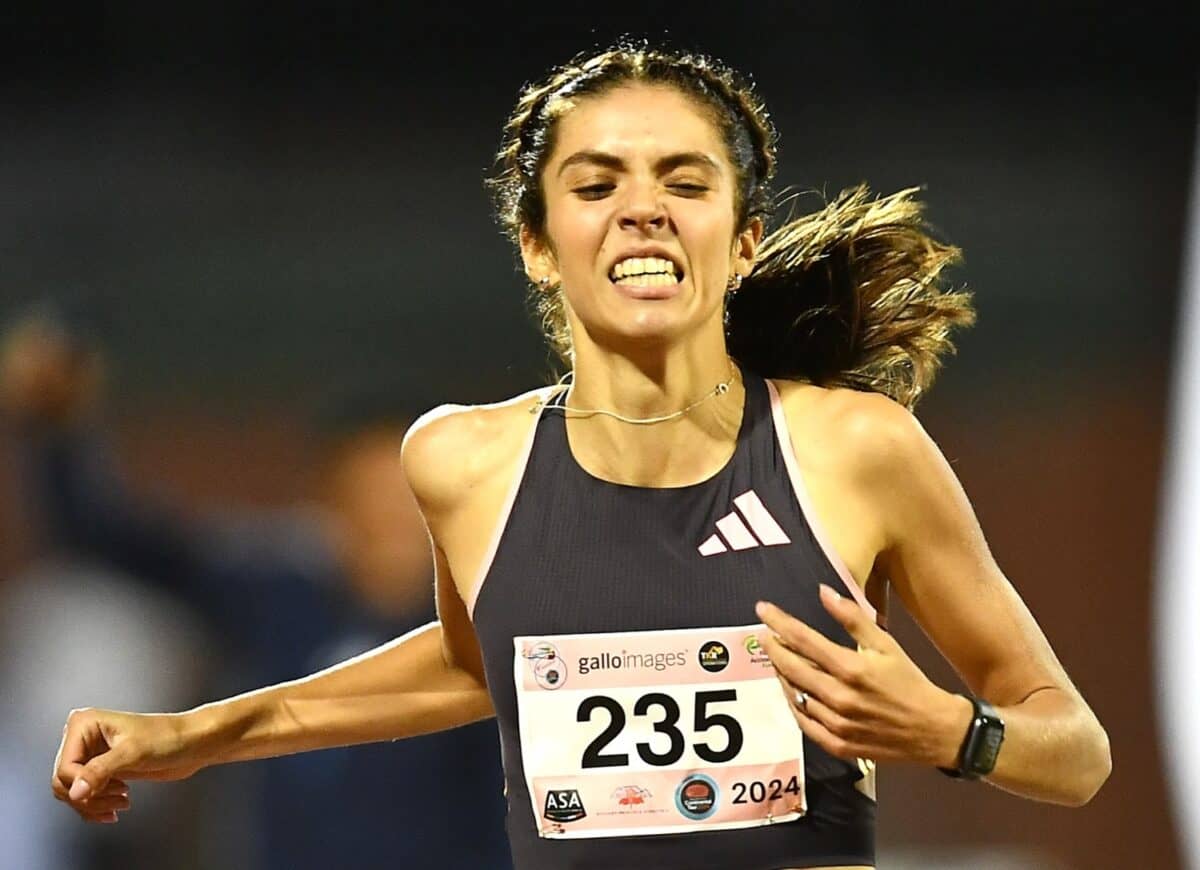Middle-distance runner Charne Swart has a bright future on the track ...