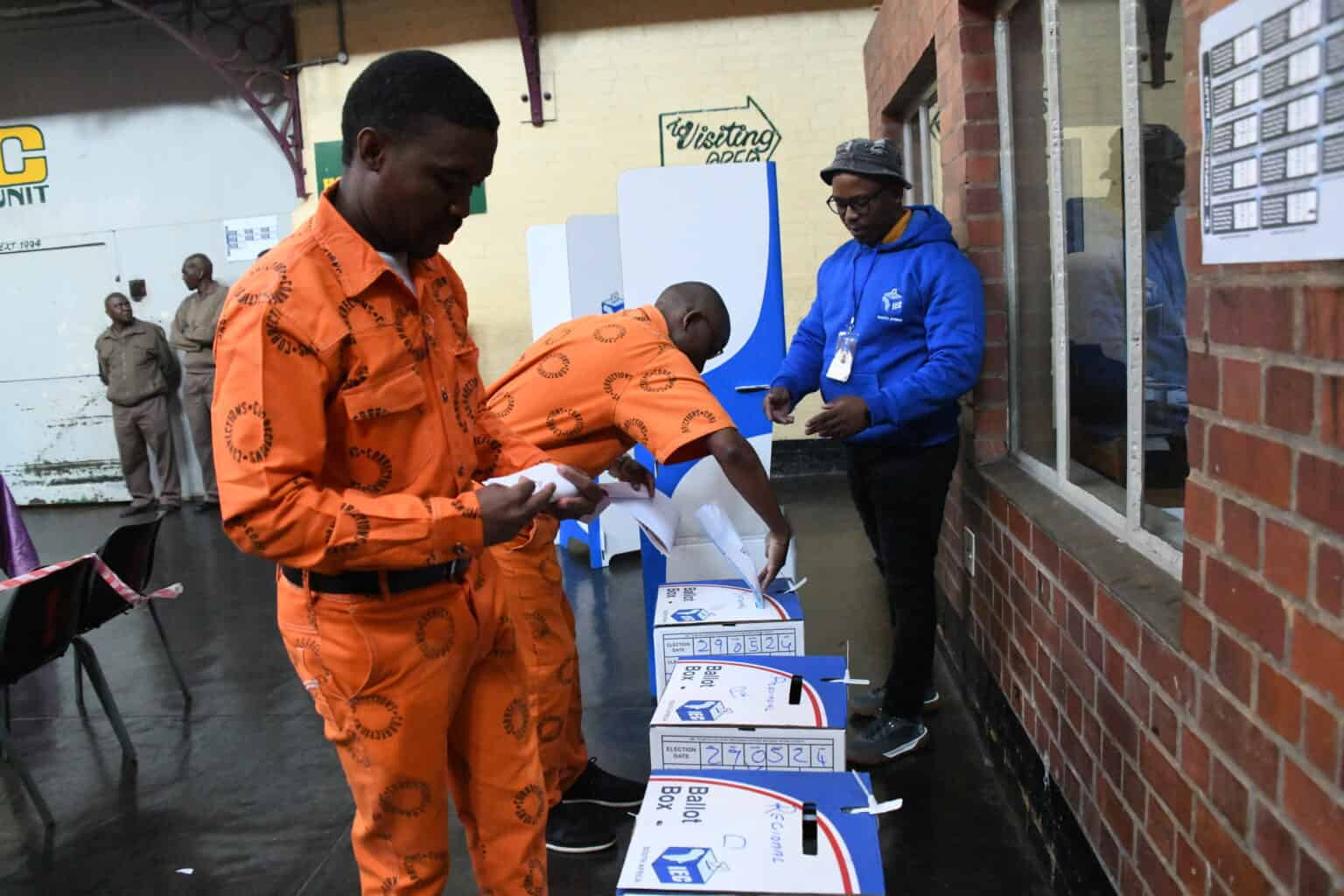 2024 elections: Voting processes are going well, says Lamola as inmates ...