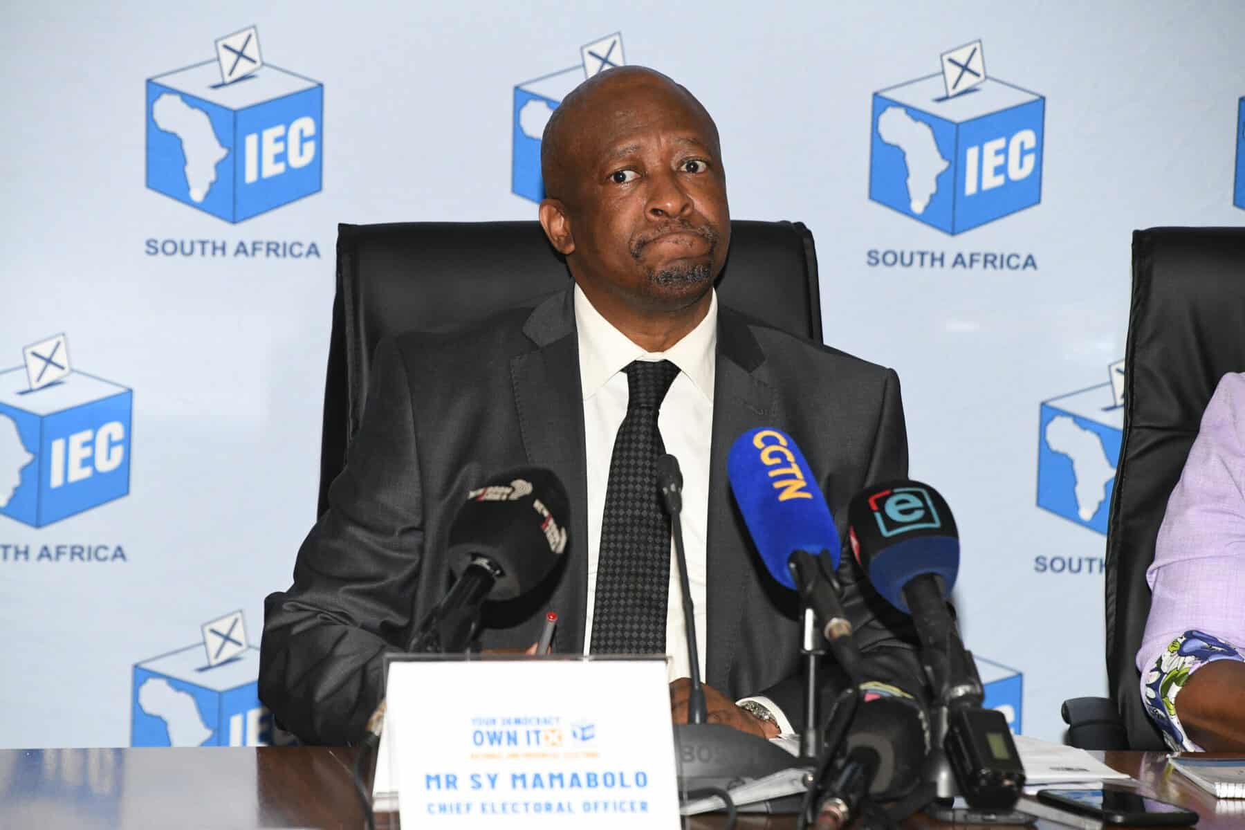 IEC's Sy Mamabolo says 'anxiety' caused by challenges will not derail ...