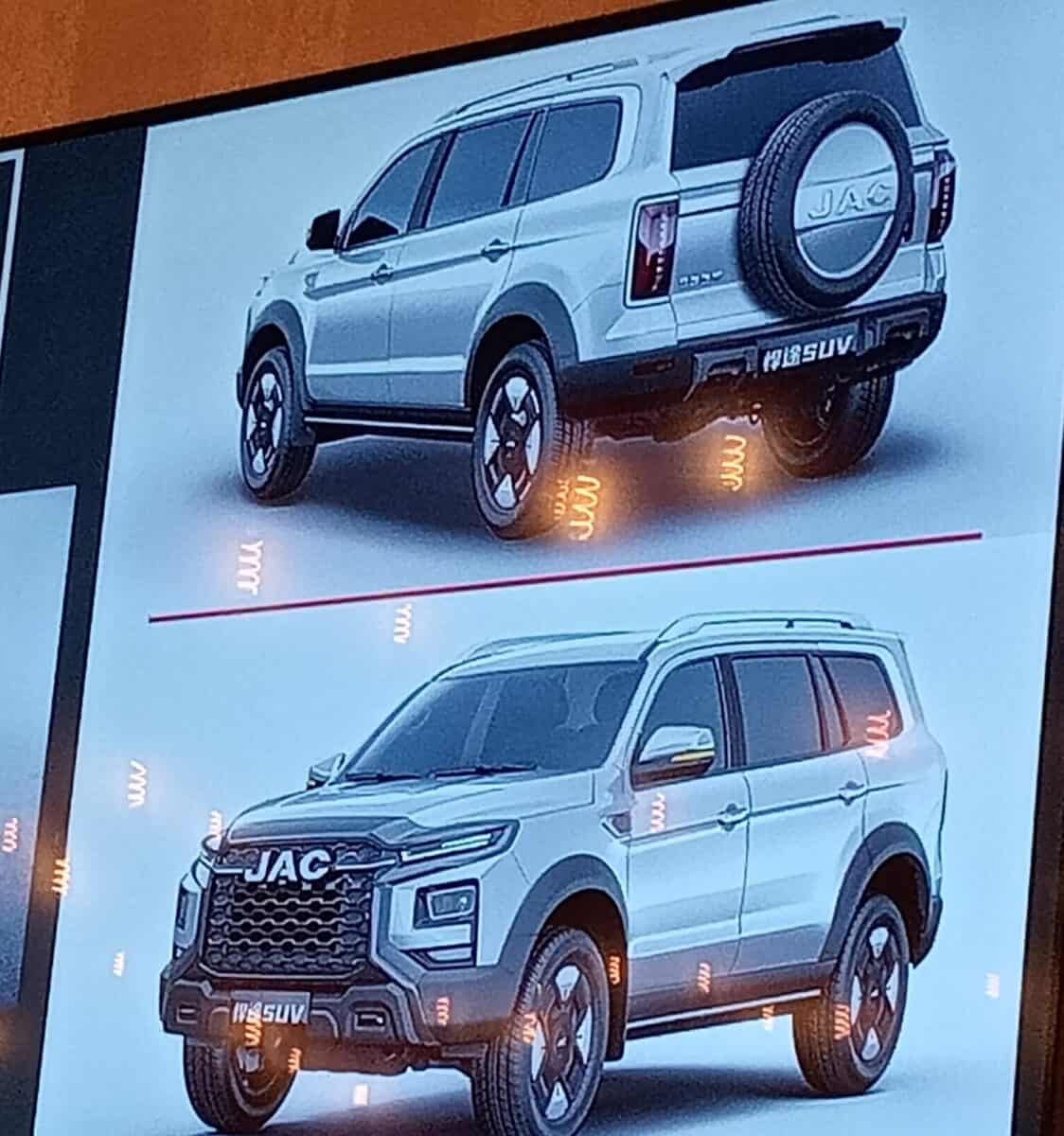 Coming in 2025: JAC gives first glimpse of T9-based Fortuner rival