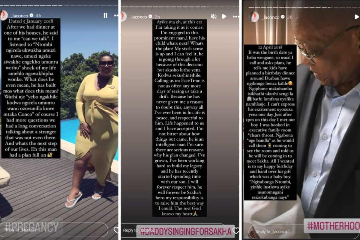 LaConco opens up about her relationship with Zuma
