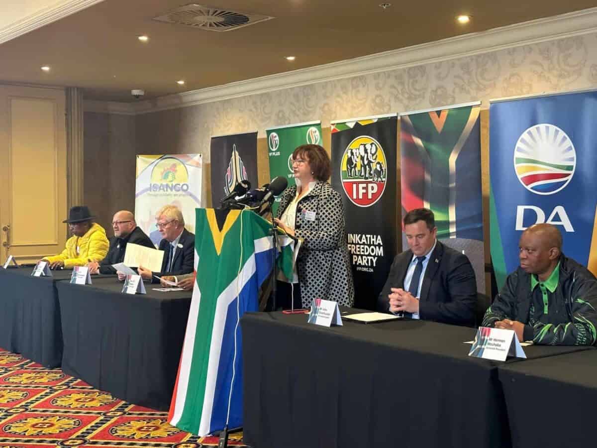 'Multi-Party Charter the way to vote' says Steenhuisen