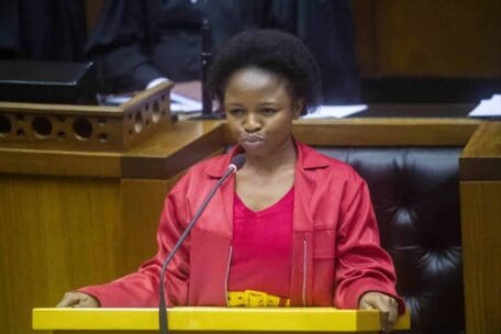 WATCH: Chirwa says she's still a proud EFF member despite being last on ...