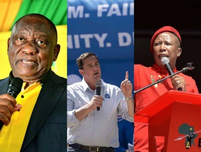 The donors funding the DA, ANC, ActionSA and Rise Mzansi