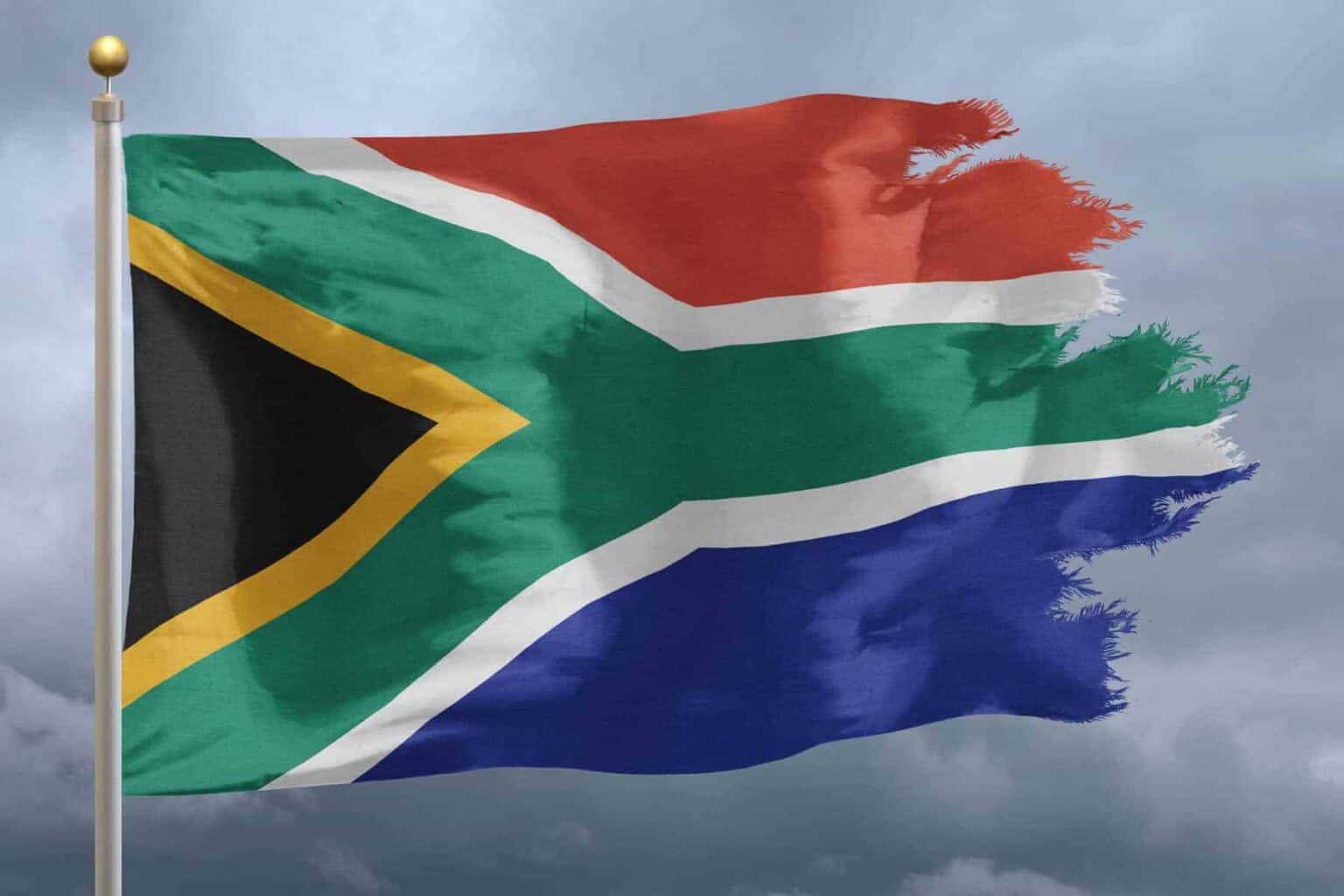 'In some countries, it's a crime to burn the flag,' says Thuli ...