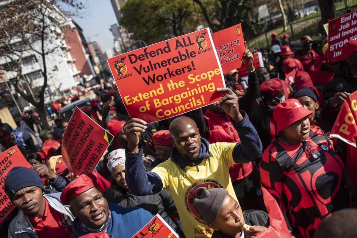 Cosatu plans protest against retrenchments across multiple industries
