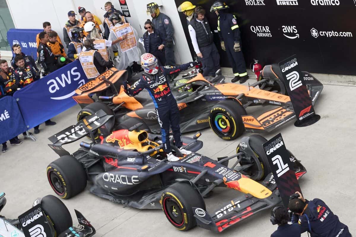 Verstappen Back On Top After Dramatic Rain Hit Canadian Grand Prix