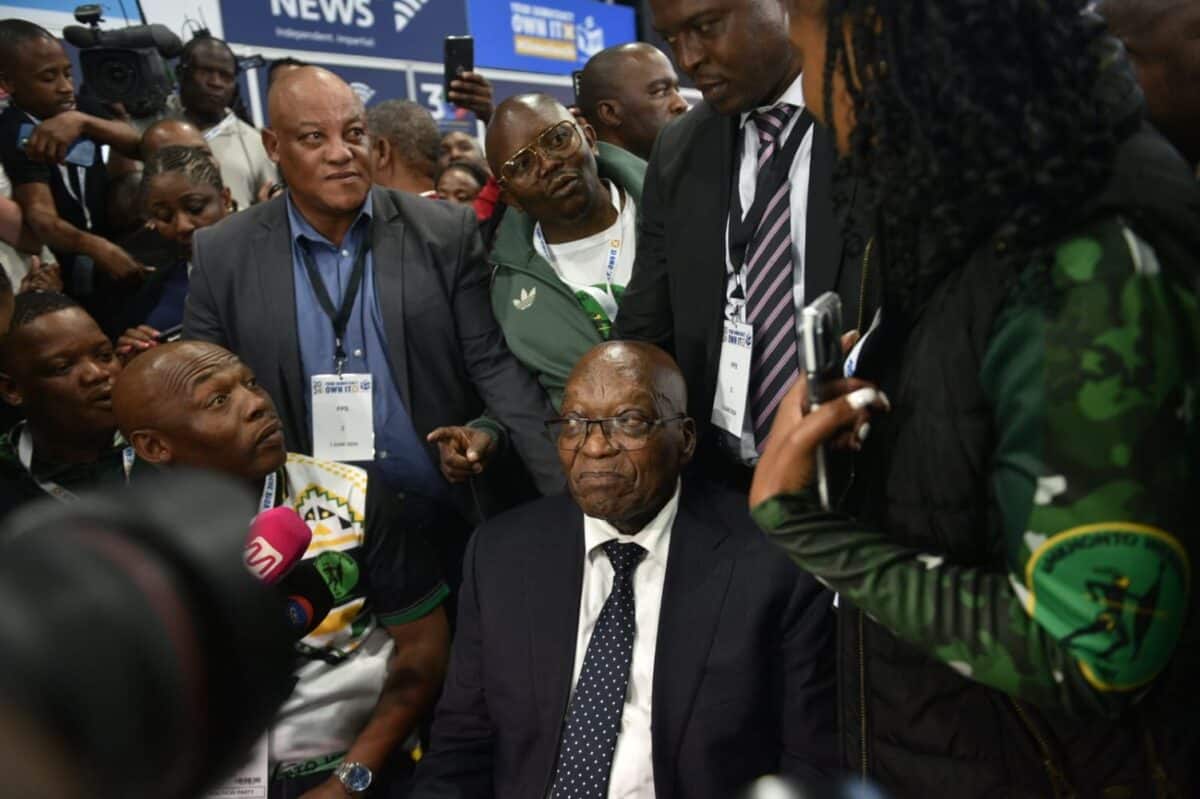 Zuma at IEC: 'Nobody is going to announce the results tomorrow' | The ...