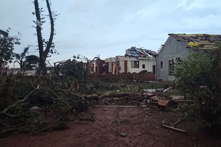 Five dead after extreme weather and tornado hits KZN