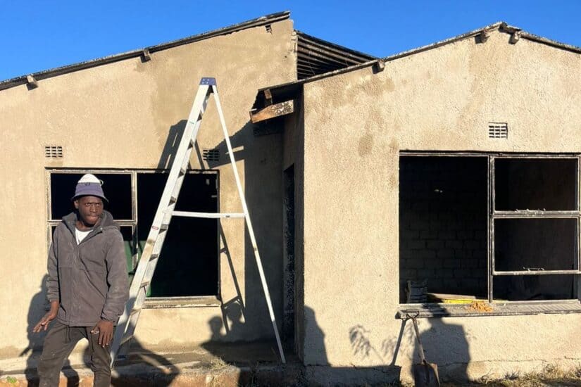 Community answers comedian Sifiso Tshabalala's call, builds house for ...