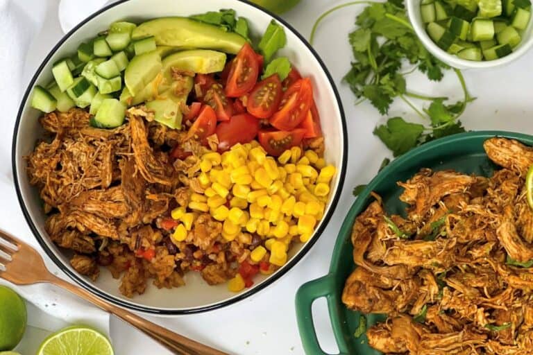 Recipe of the day: Mexican pulled chicken bowl