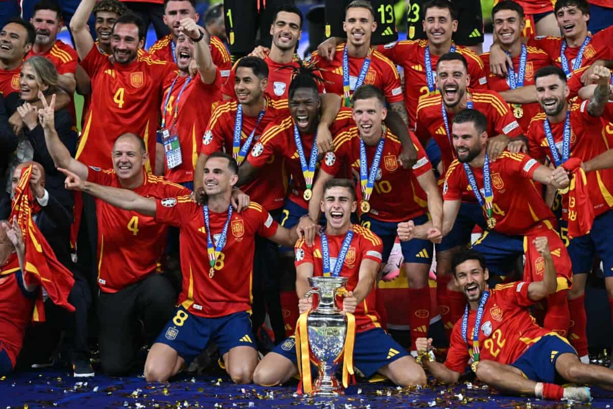 Spain beat England to win Euro 2024 final with late Oyarzabal goal