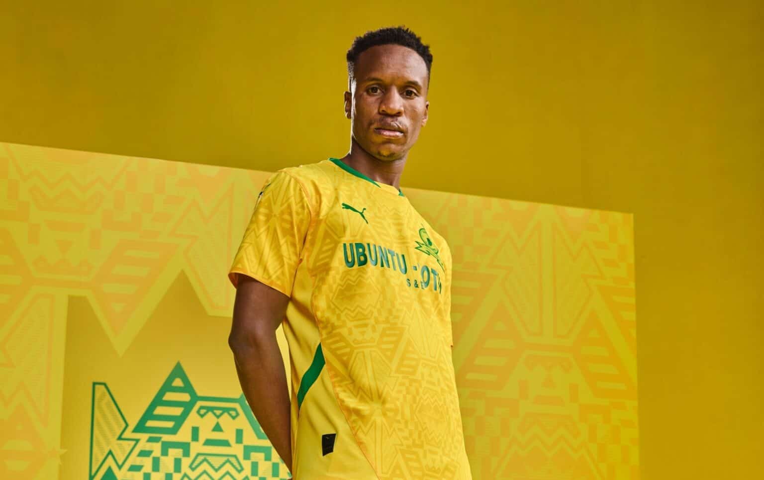 Zwane can't wait to compete against Madrid as Sundowns unveil new kits