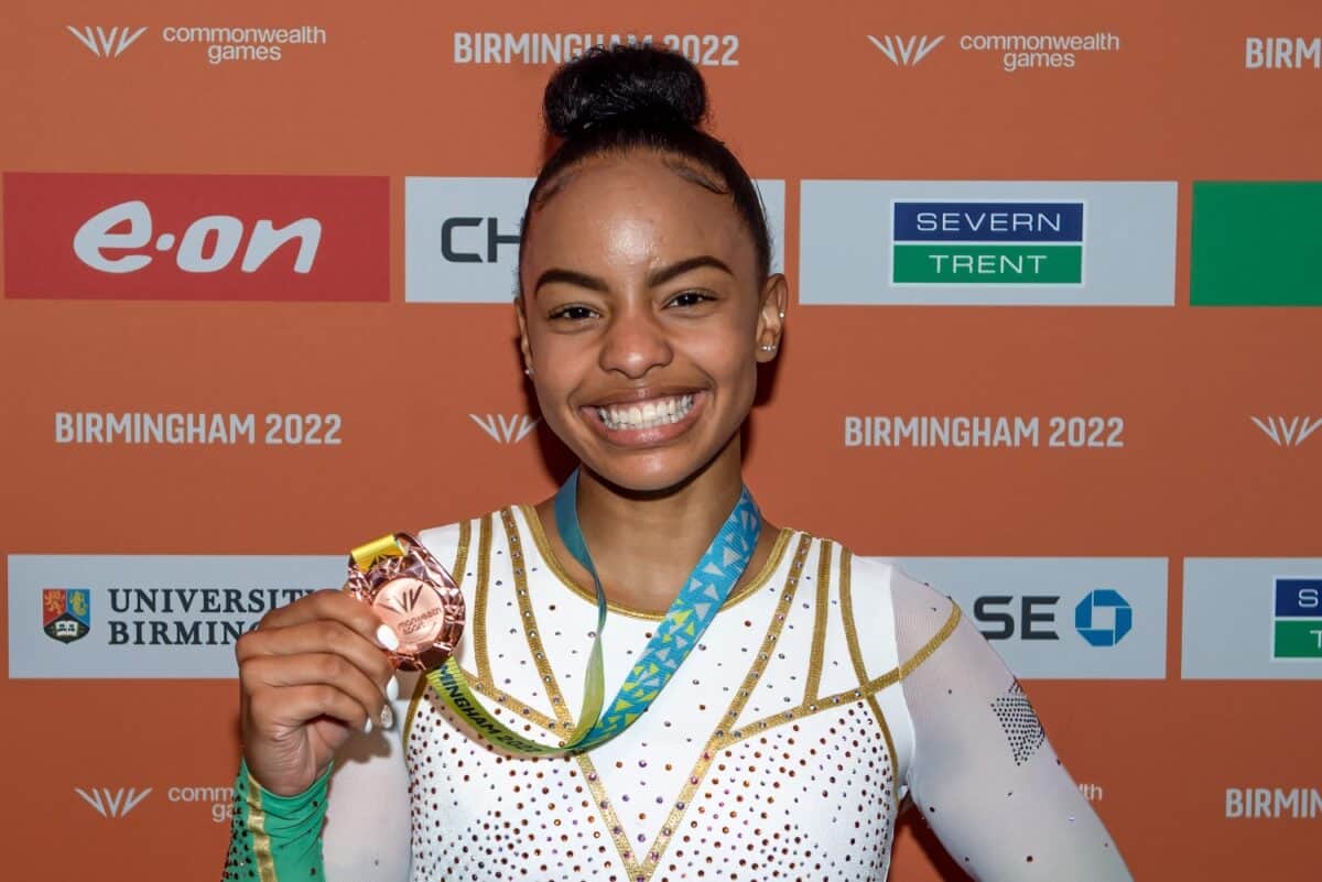 Flag bearer Caitlin Rooskrantz breaking new ground for SA gymnastics ...