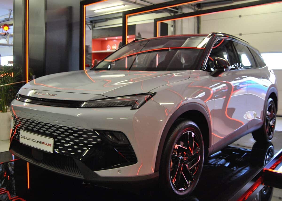 BAIC upgrades Beijing X55 to 'Plus' status at Festival of Motoring
