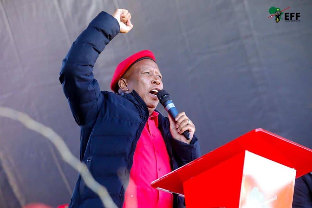 Moshe Mphahlele was 'assassinated', says Malema at slain EFF councillor ...