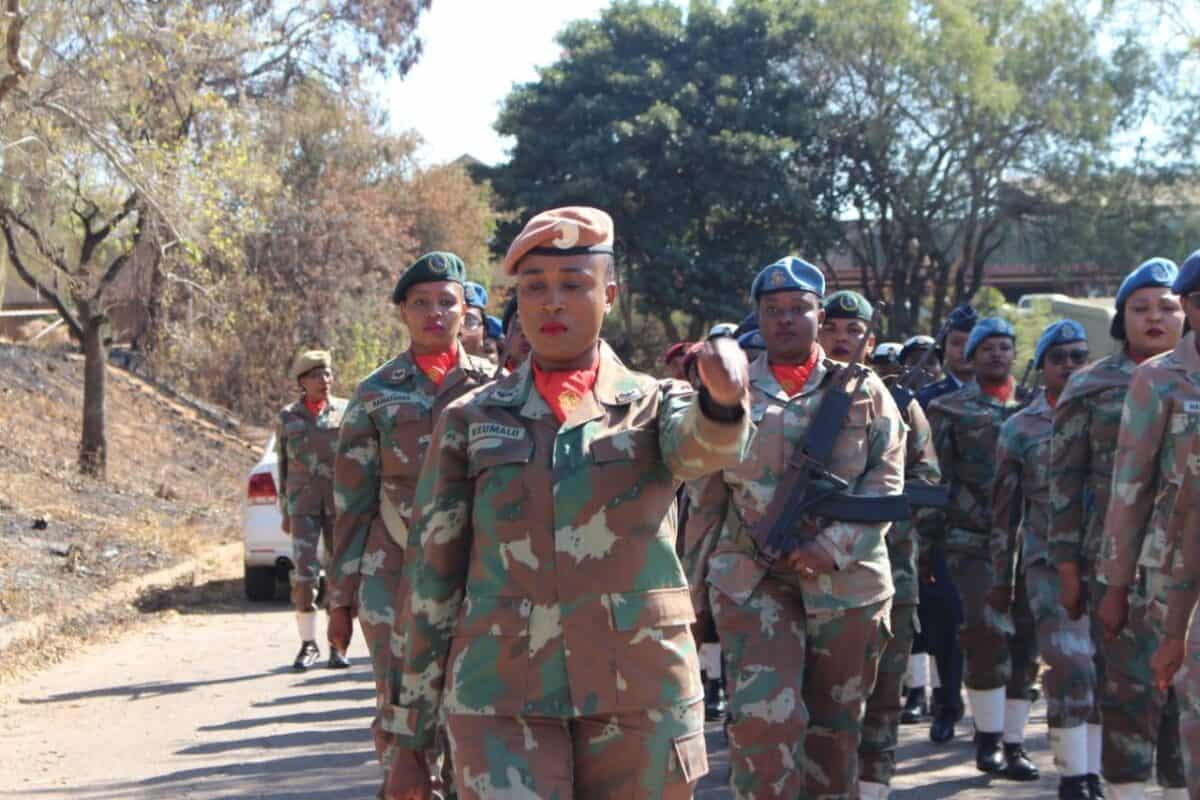 SANDF marks Women's Month with female-led parade | The Citizen