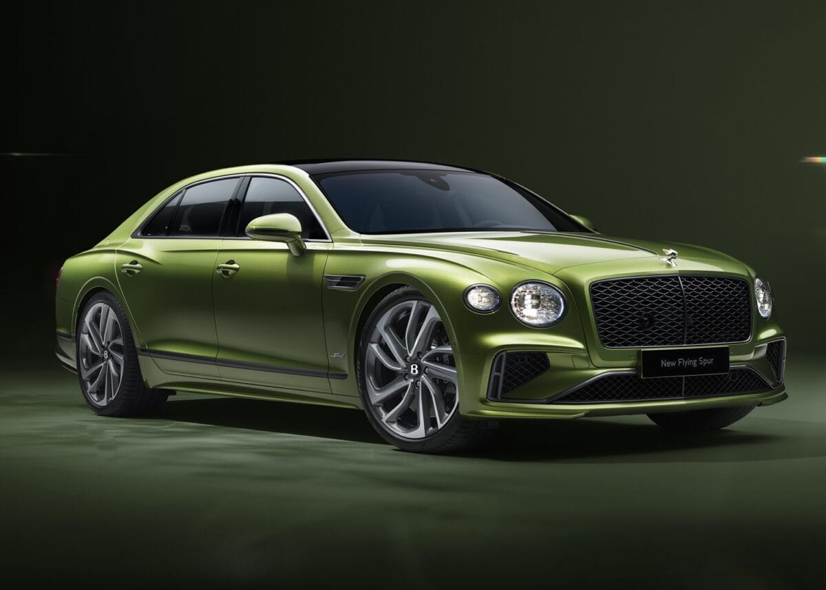 Bentley debuts hybrid Flying Spur as its most powerful sedan ever