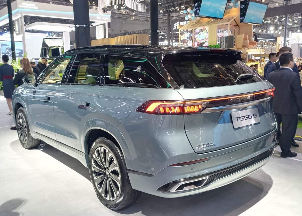 South Africa-bound Chery Tiggo 9 Pro shows itself in China