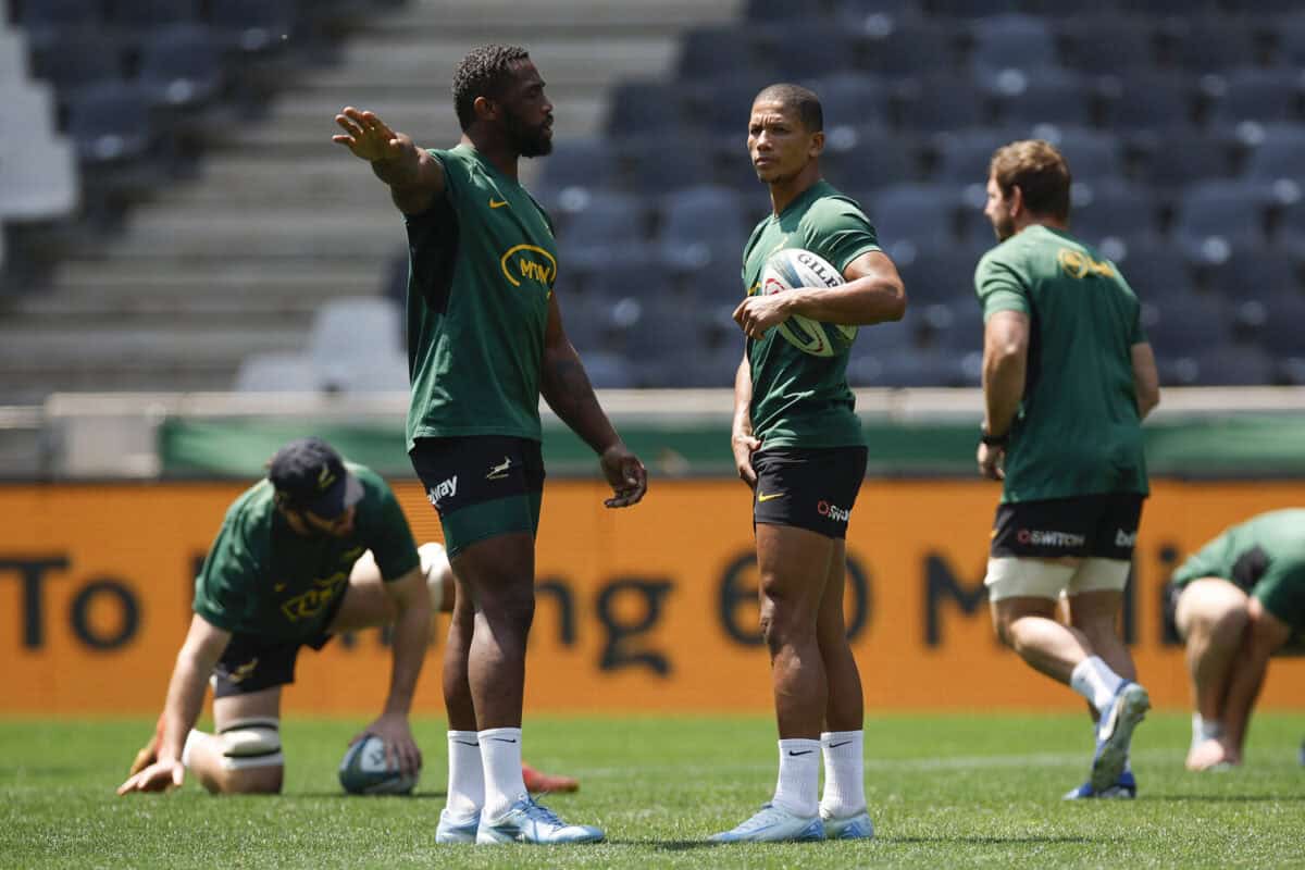 Manie Libbok is our general, say Stick and Kolisi