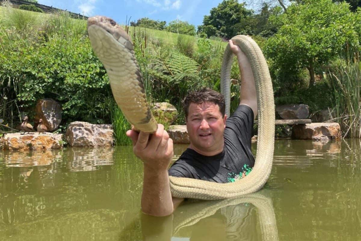 Tributes pour in for renowned reptile You Tuber Dingo Dinkelman