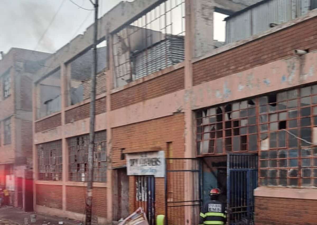 WATCH: Inside burnt Joburg CBD building 'used as informal settlement'