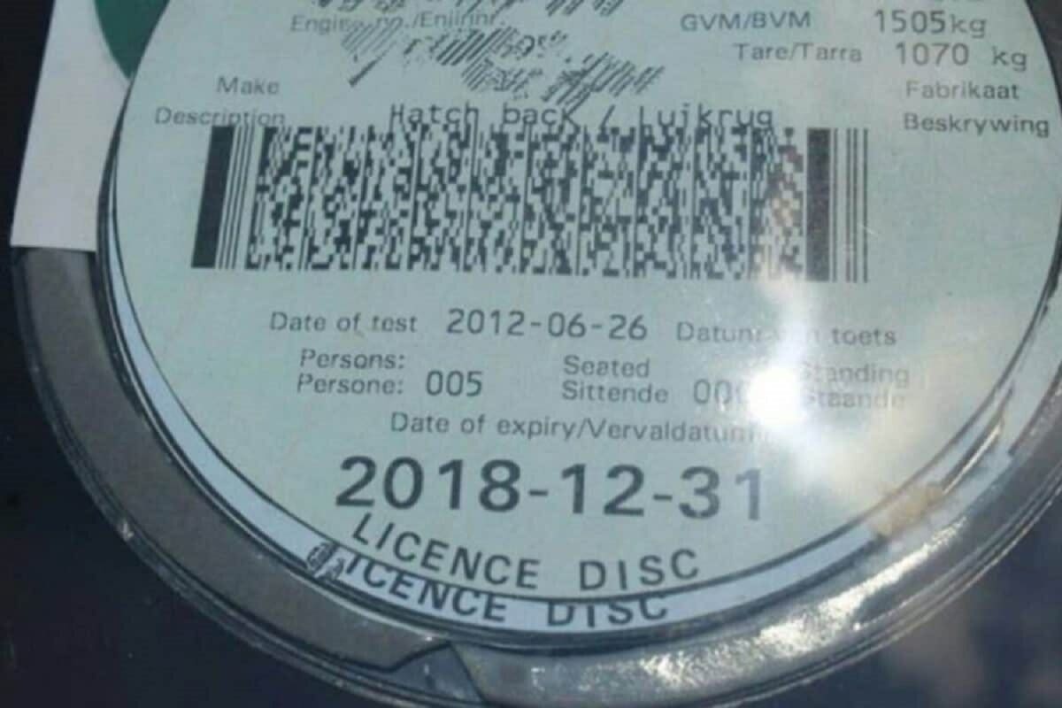 Foreign national accused of manufacturing fake vehicle license discs in ...