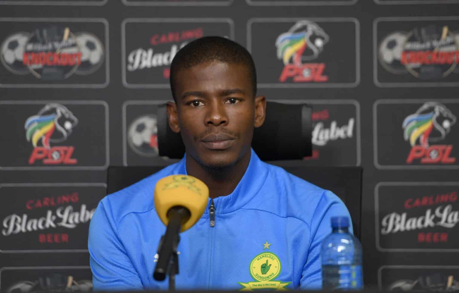 Neo Maema admits to Sundowns 'rotation policy' challenge