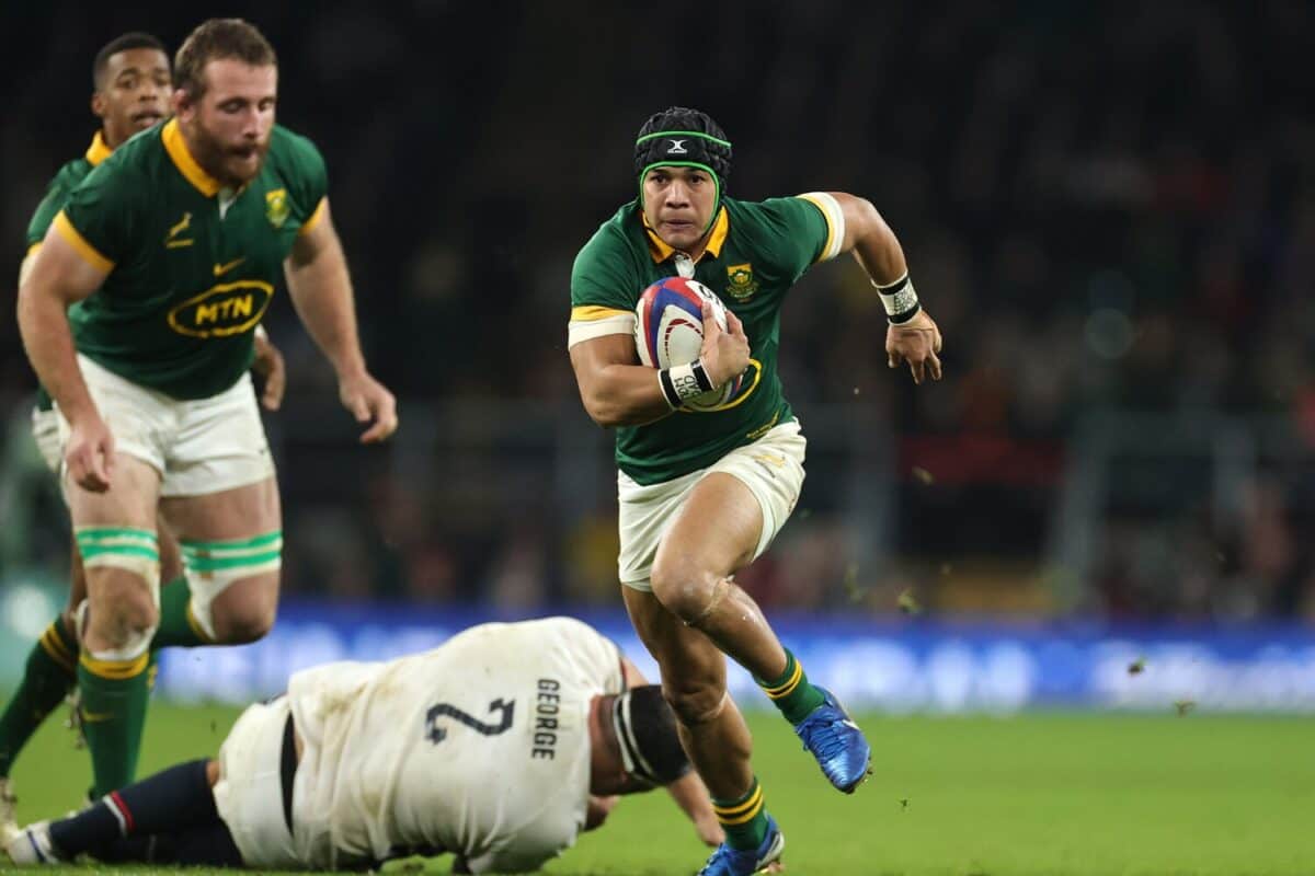 Humble Kolbe credits Bok team-mates after Twickenham double