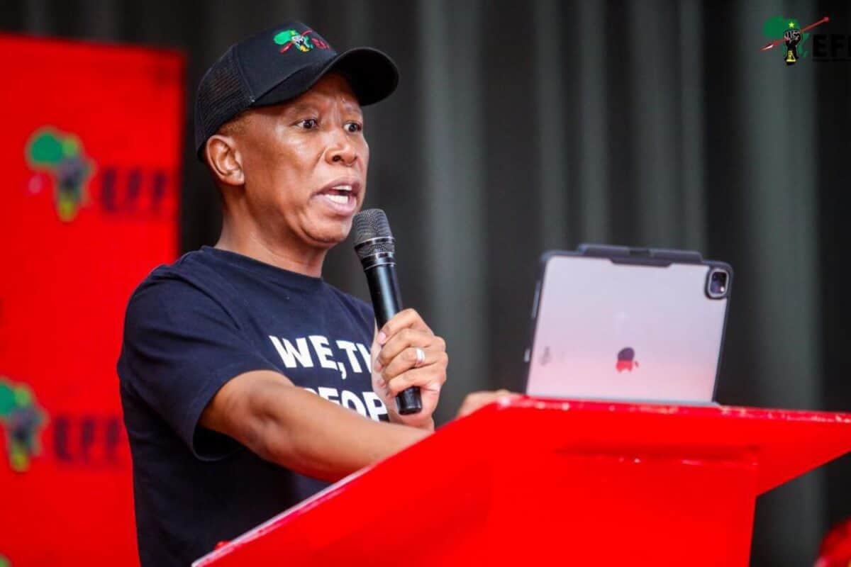 'EFF infiltrated by double agents, members captured'- Malema says