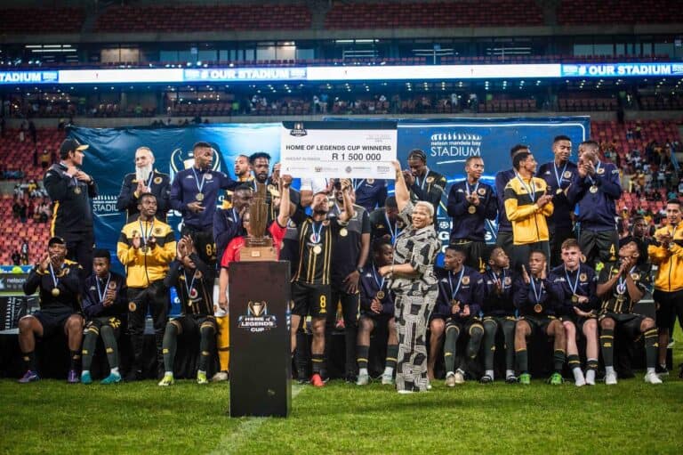 Chiefs edge Sundowns on penalties to claim Home of Legends Cup