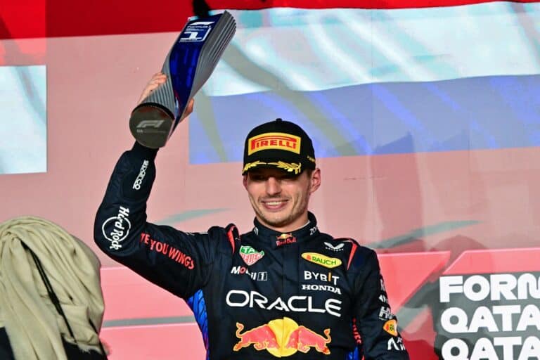 Verstappen cements F1 crown with victory in dramatic Qatar GP
