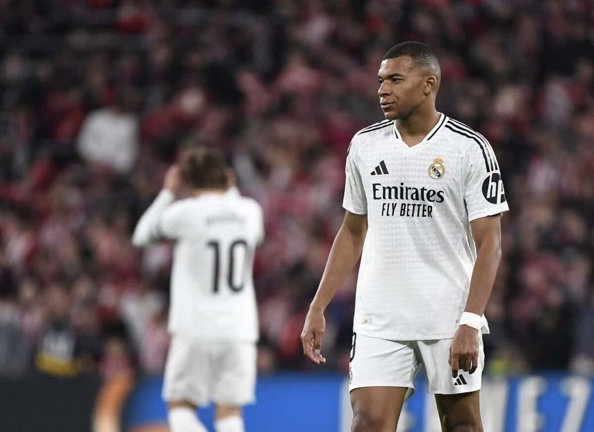 Mbappe admits penalty miss 'big mistake' as Bilbao beat Real Madrid