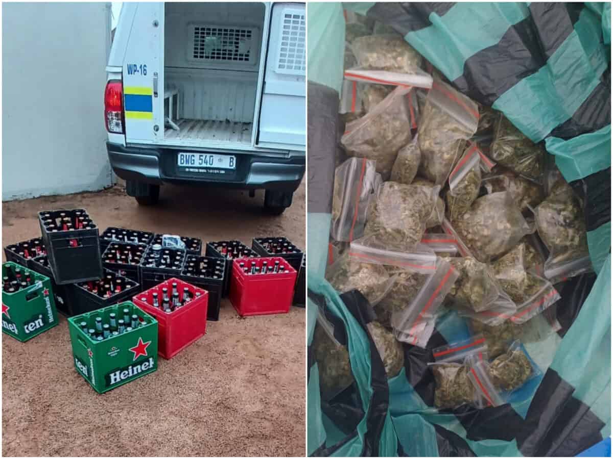 Operation Shanela: More than 300l of liquor, dagga and cigarettes ...