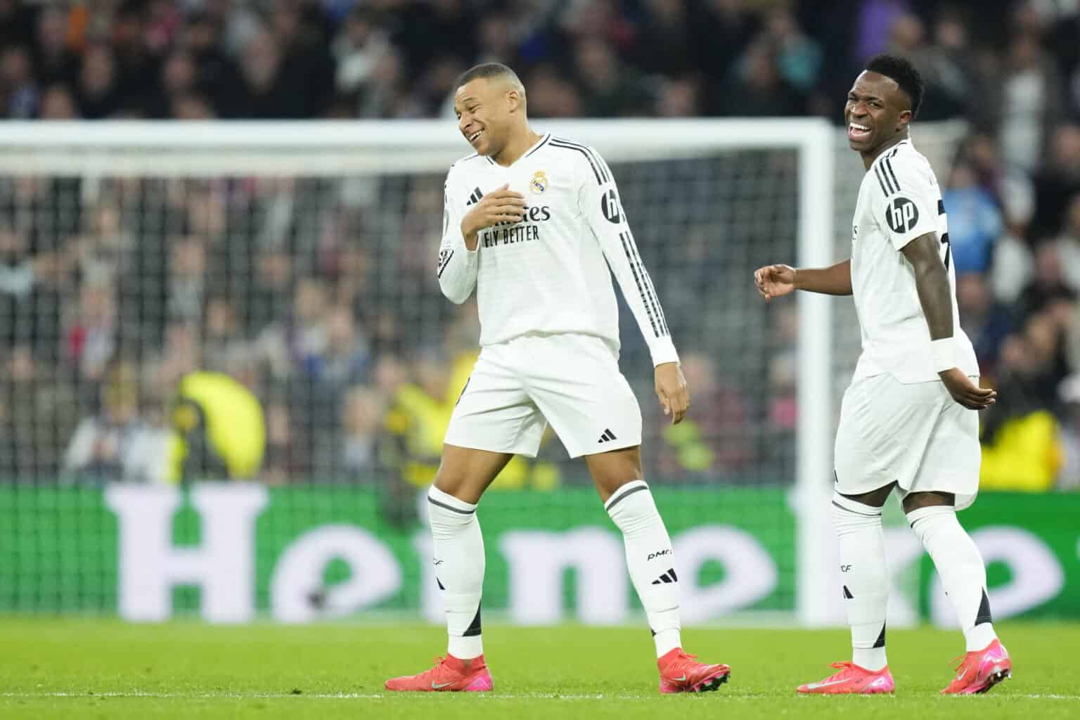 Mbappe-Vinicius connection next goal for Liga leaders Real Madrid