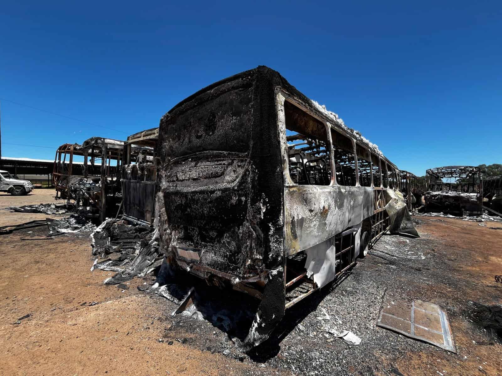 Mpumalanga police on alert after 51 Putco buses torched