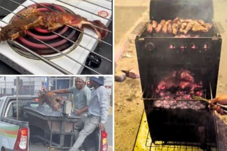 Braai-novation! Capetonians turn old stove into a sizzling masterpiece ...